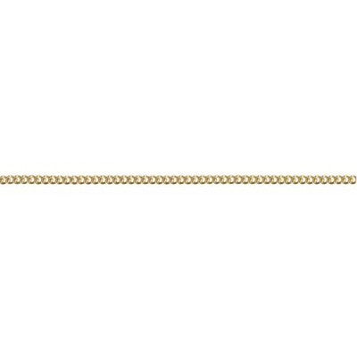9ct Gold Round Curb Chain 1.40mm 45cm – Karlen Designs
